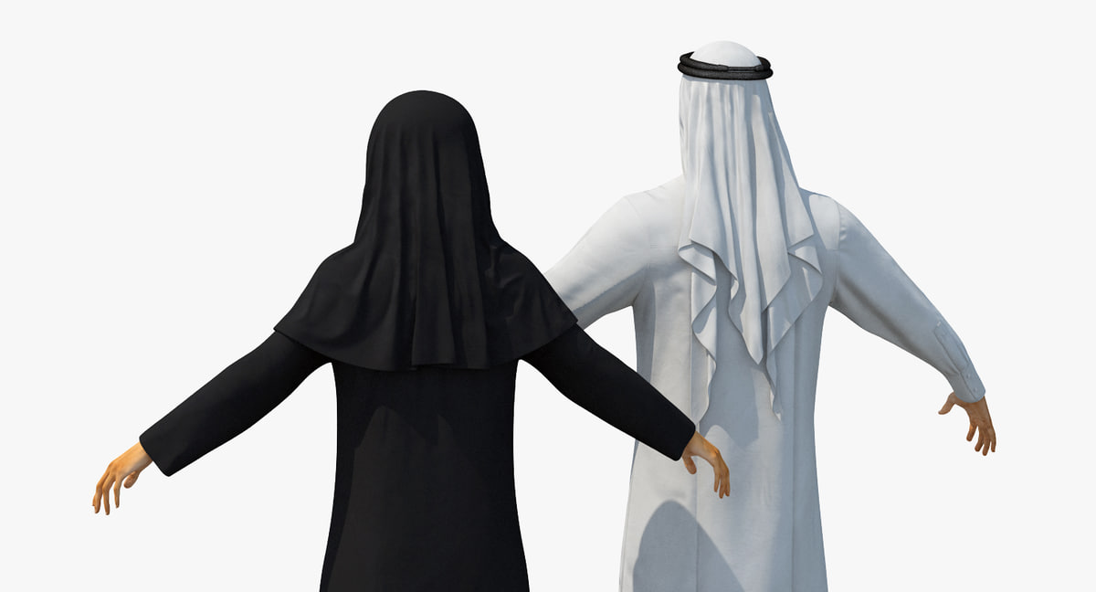 3D arab people model - TurboSquid 1193616