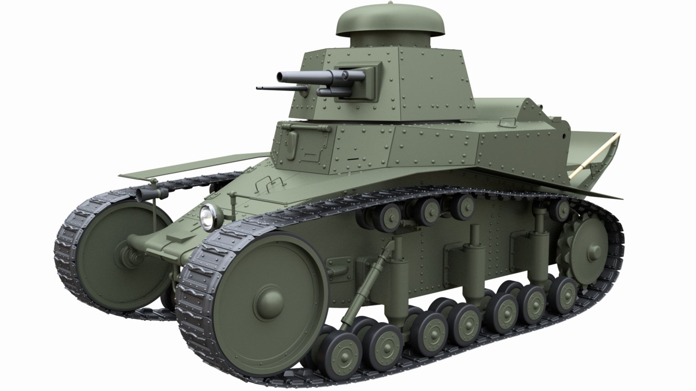 modelo 3d T-18 (MS-1) tanque ligero soviético - TurboSquid 1193659