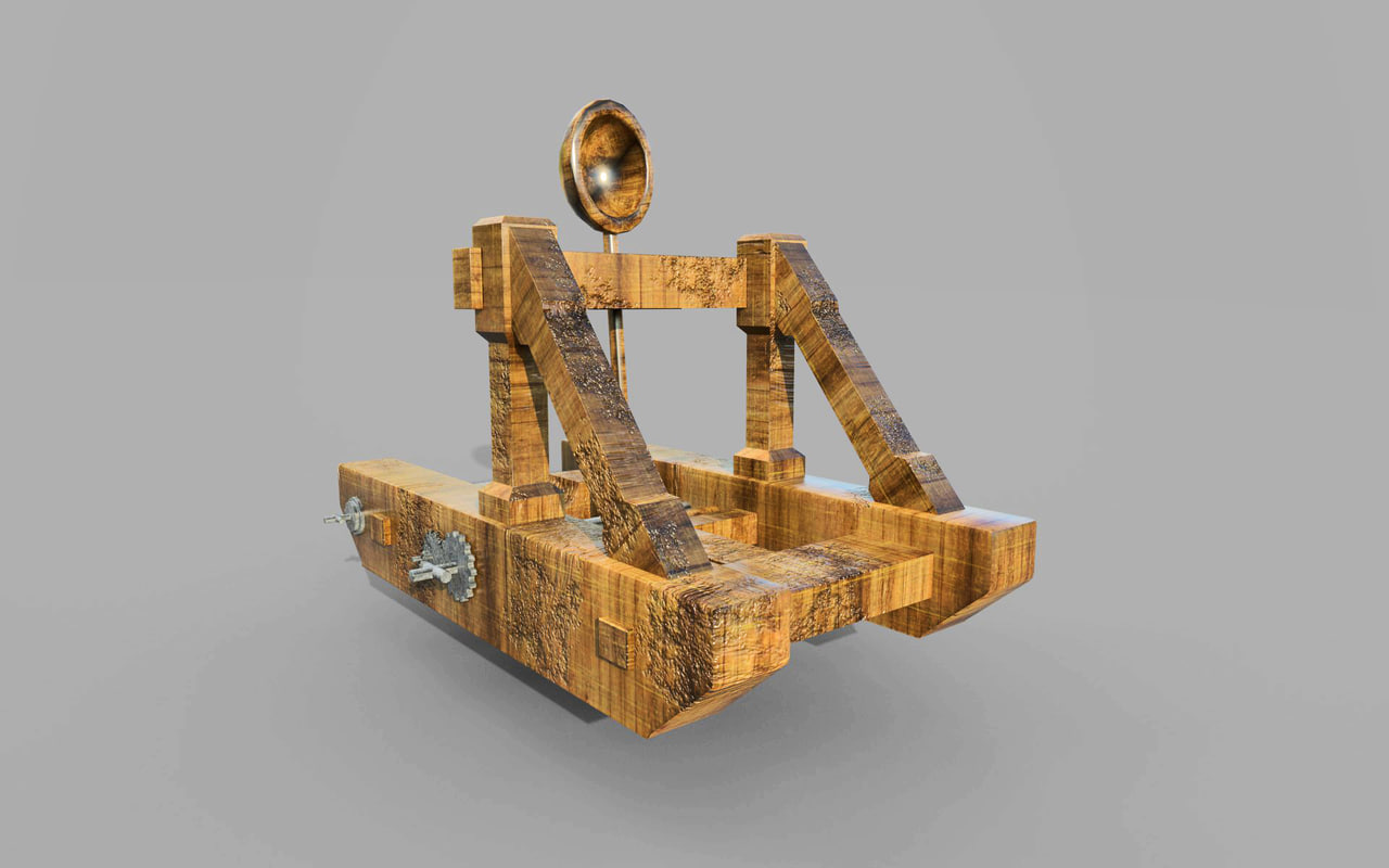 3D katapult model - TurboSquid 1193699