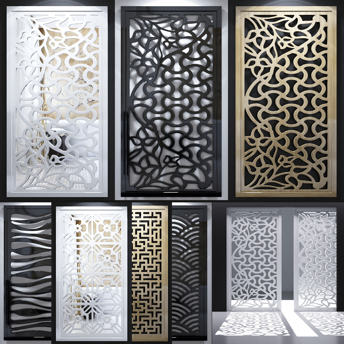 3D screen decorative - TurboSquid 1193701
