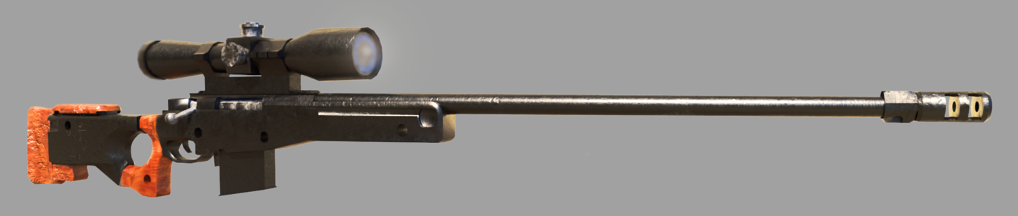 3D sniper rifle model - TurboSquid 1193704