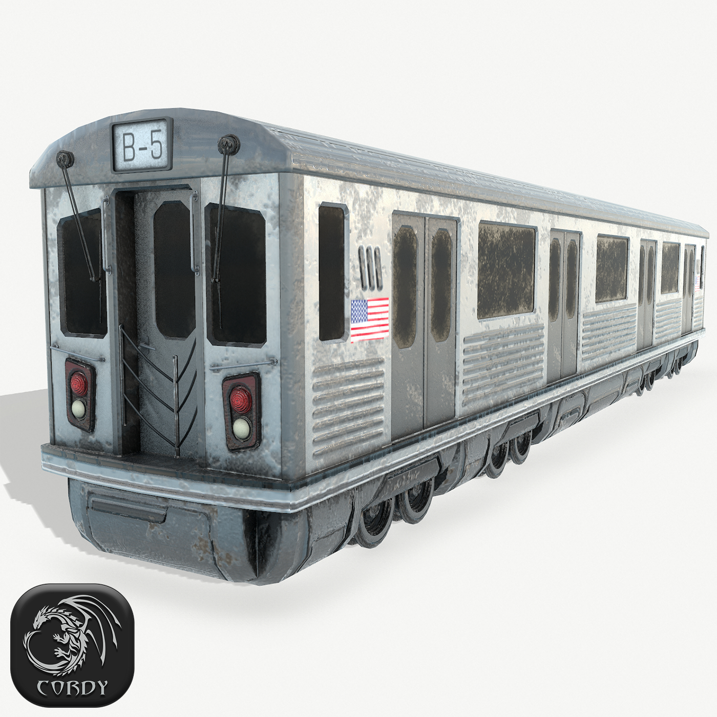 3D new york subway ready model - TurboSquid 1193836