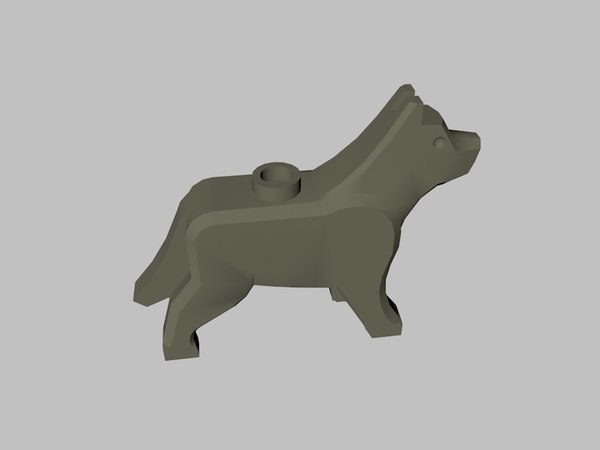 LEGO WOLF 3D-Modell - TurboSquid 1193845