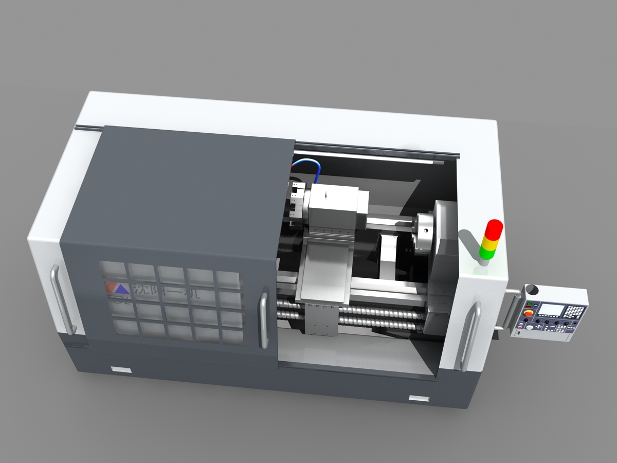 Cnc machine tool 02 3D model - TurboSquid 1193892