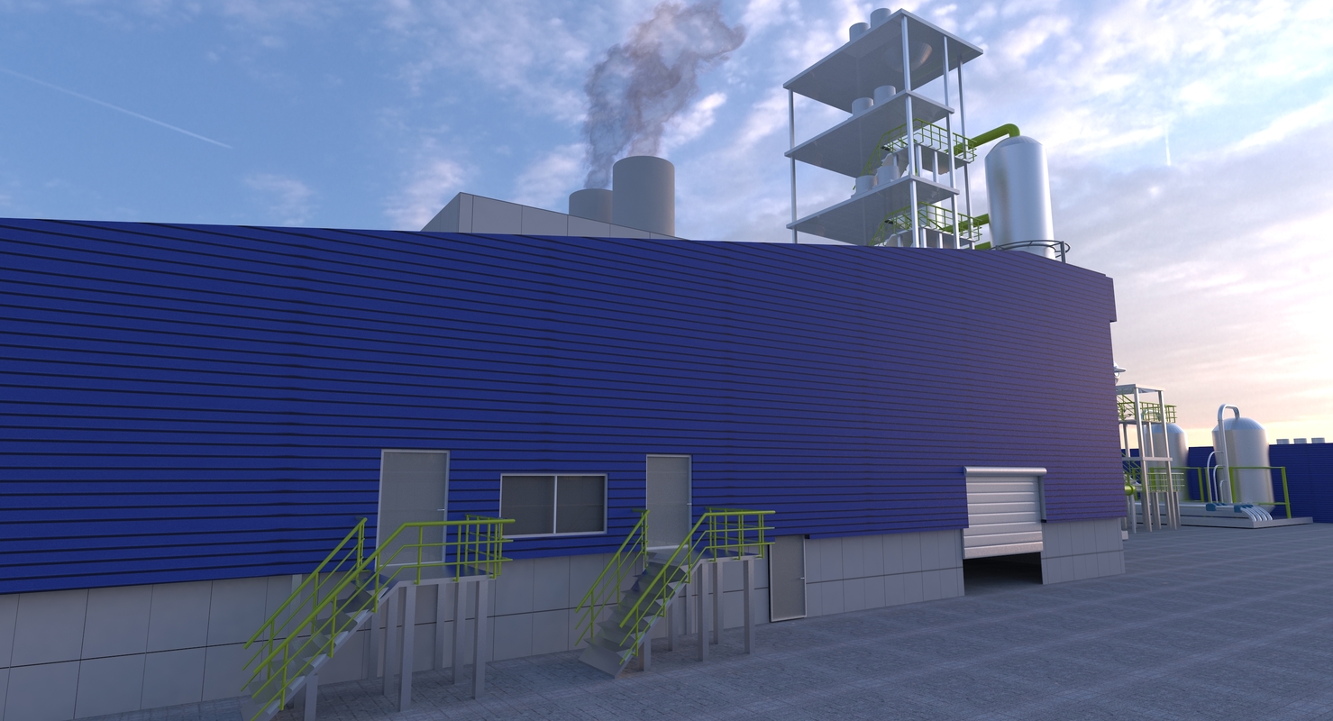 Factory 3D model - TurboSquid 1193914