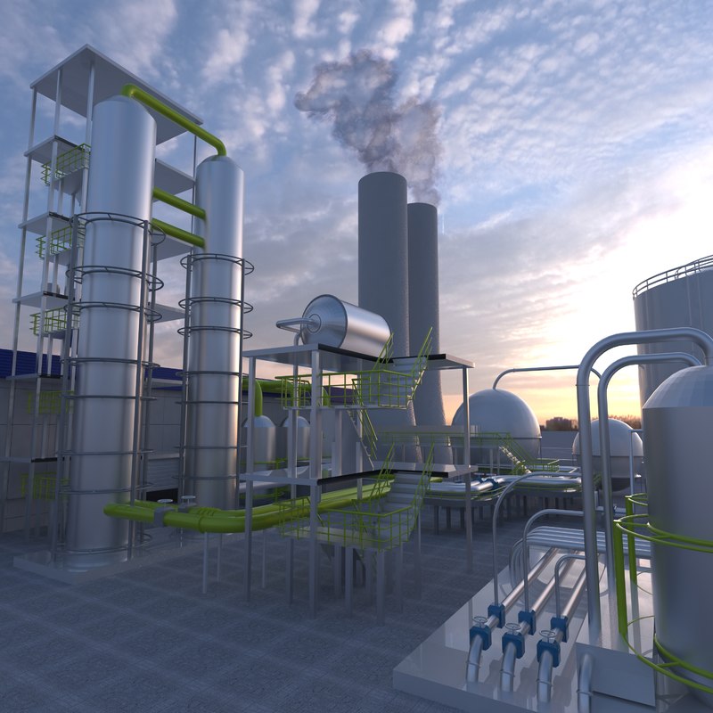 Factory 3D model - TurboSquid 1193914