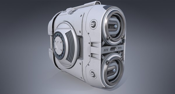 3D sci-fi engine - TurboSquid 1193952