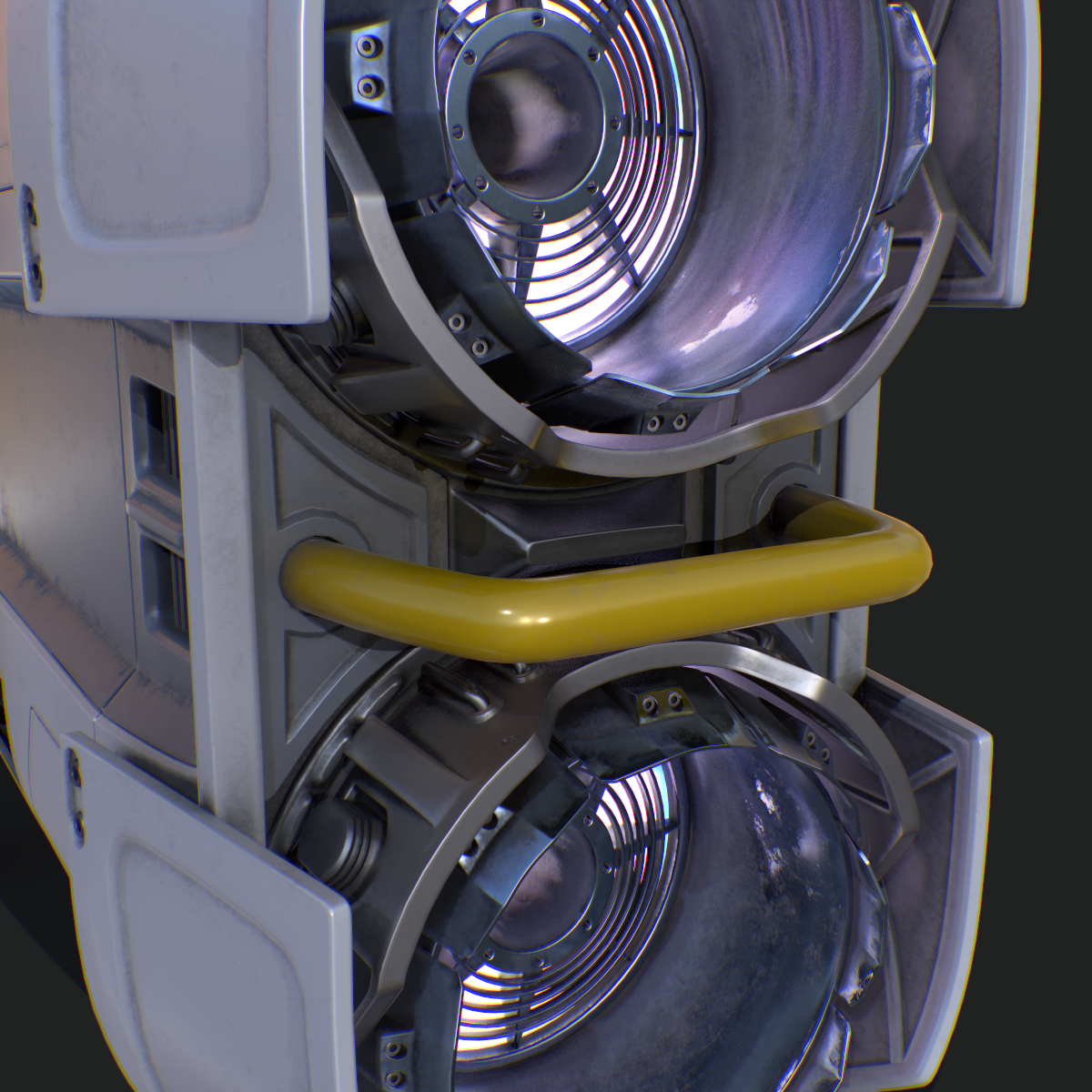 3D sci-fi engine - TurboSquid 1193952