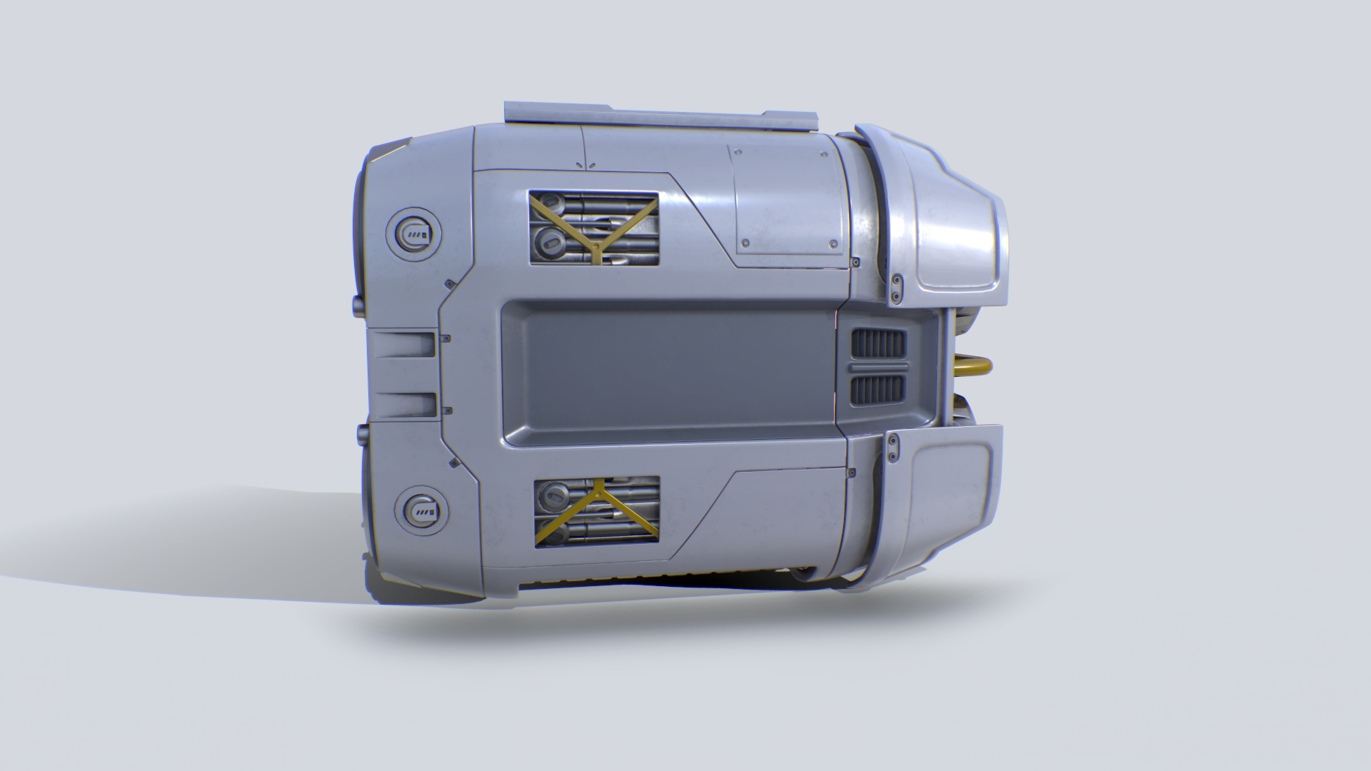 3D sci-fi engine - TurboSquid 1193952