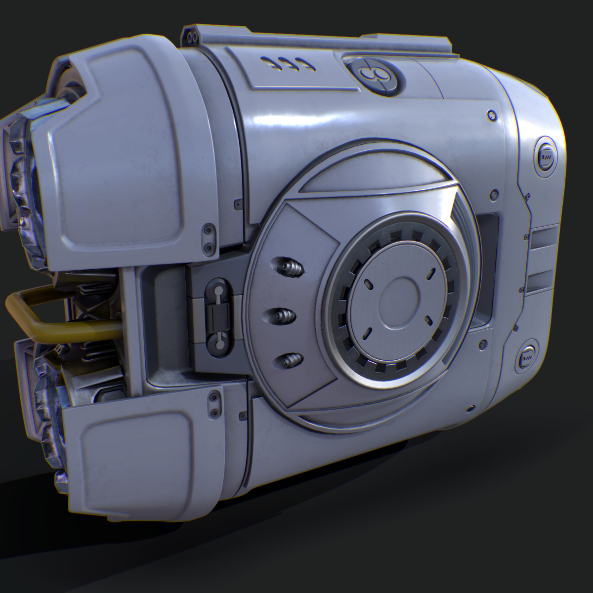 3D sci-fi engine - TurboSquid 1193952