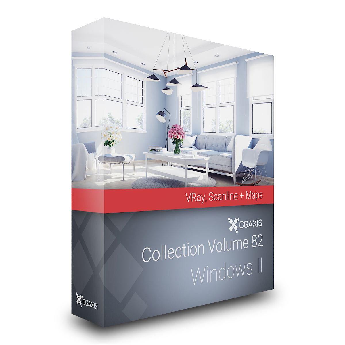 3D volume 82 windows ii model - TurboSquid 1194116