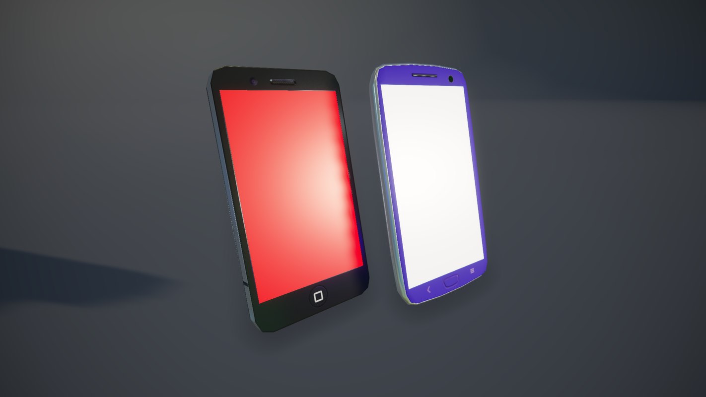 3D mobile phones - TurboSquid 1194128