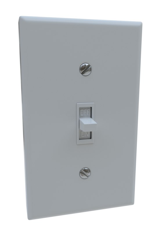 Light switch 3D model - TurboSquid 1194150