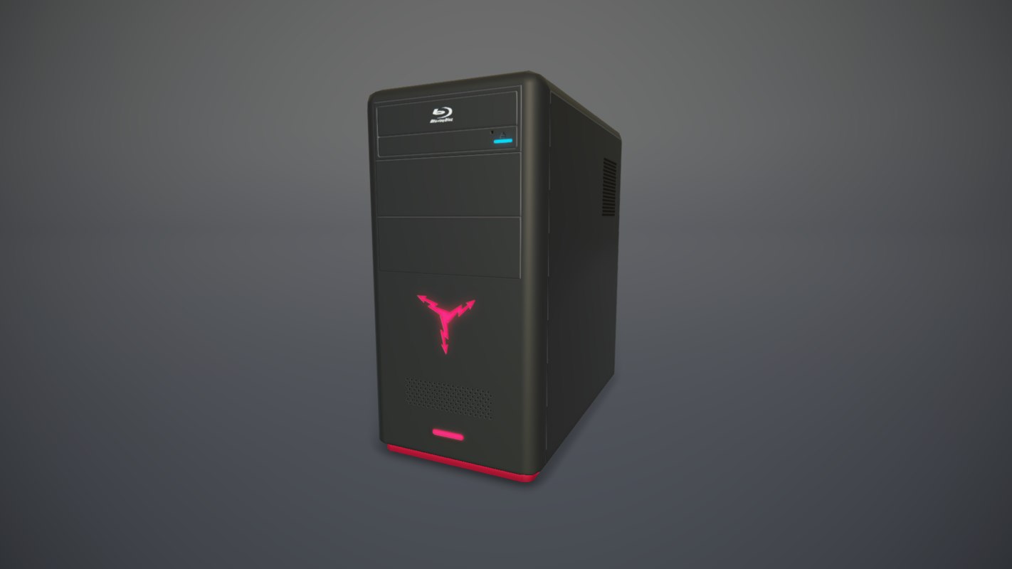 Pbr desktop pc 3D model - TurboSquid 1194163