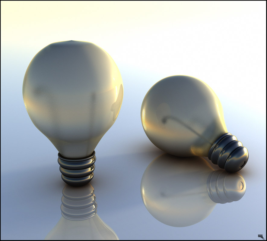 Light bulb lightbulb 3D model - TurboSquid 1194235