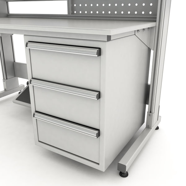 mesa antiestática Modelo 3D - TurboSquid 1194248