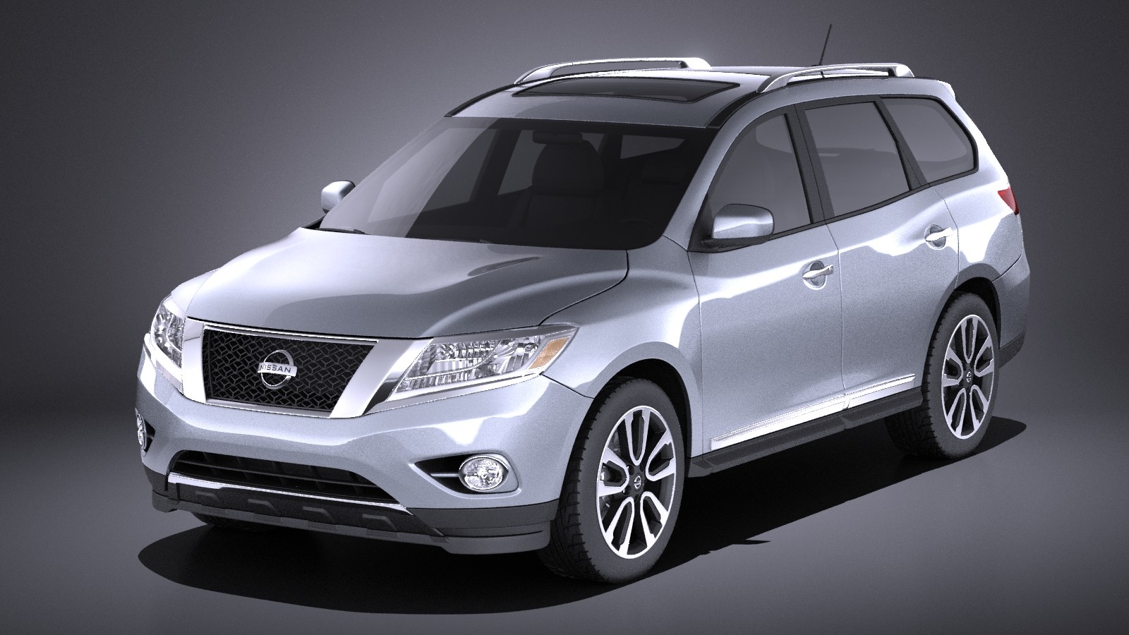 Nissan pathfinder 2016 3D model - TurboSquid 1194420
