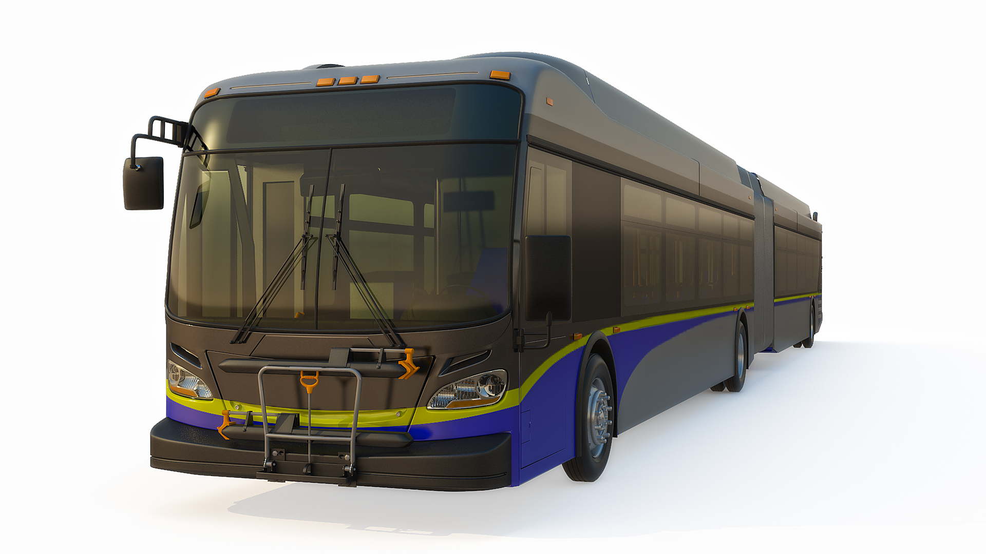 Bus vancouver 3D - TurboSquid 1194423