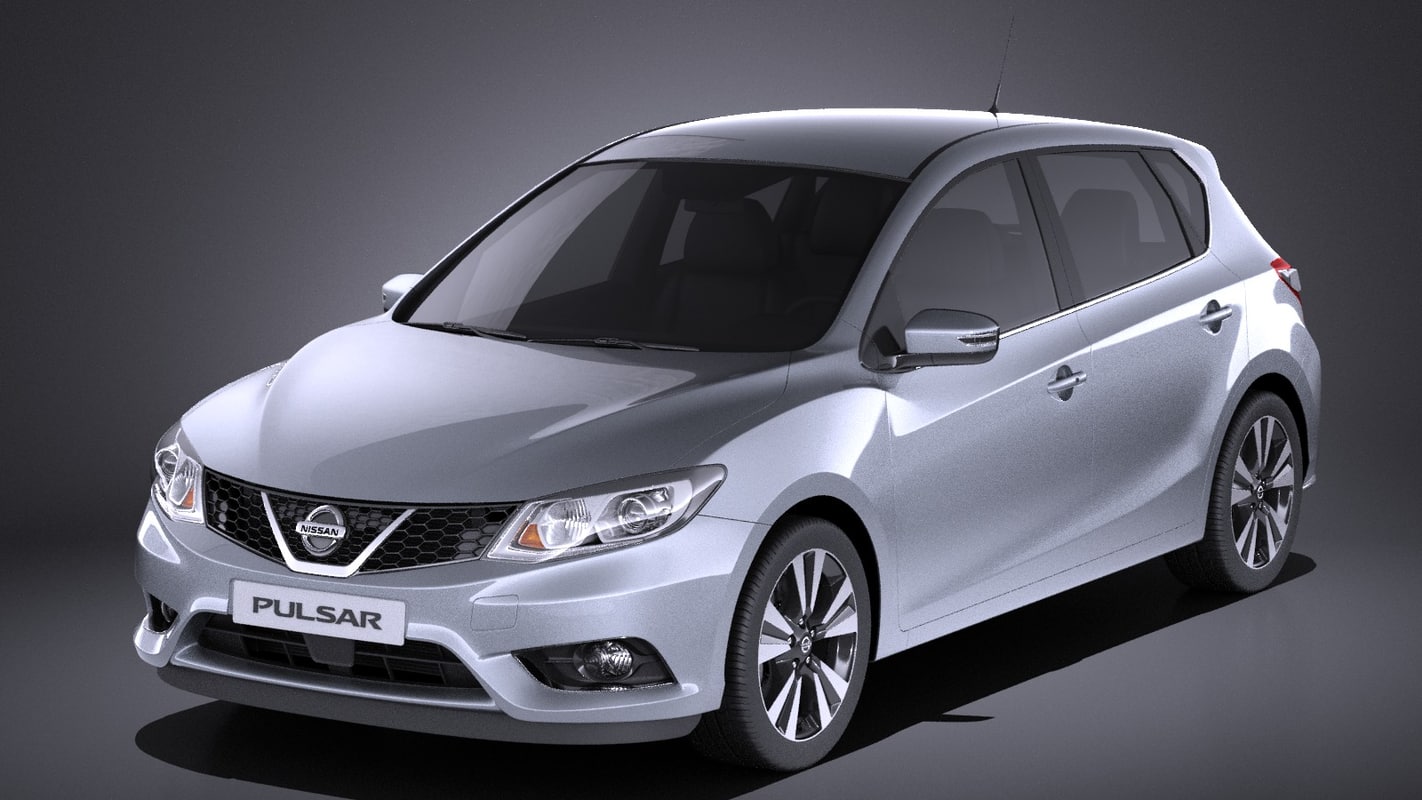 3D 2016 nissan pulsar - TurboSquid 1194425