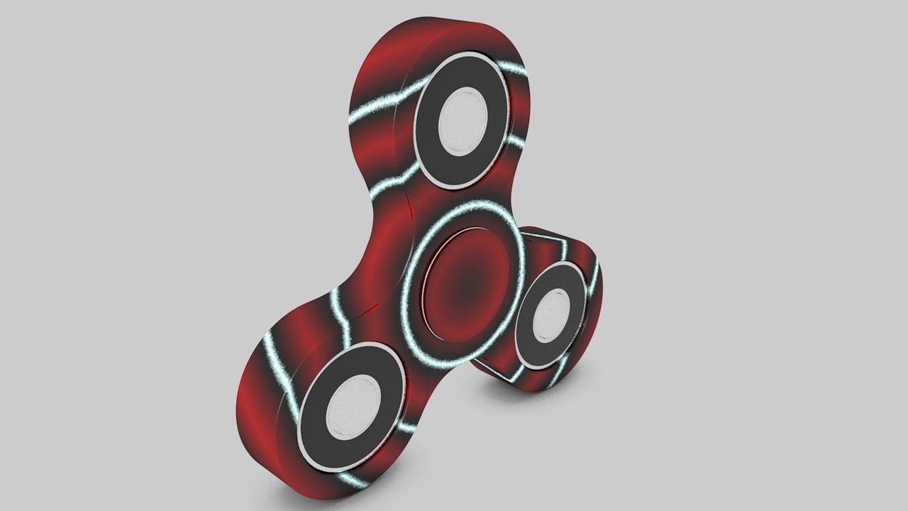 Fidget spinner 3D model - TurboSquid 1194595