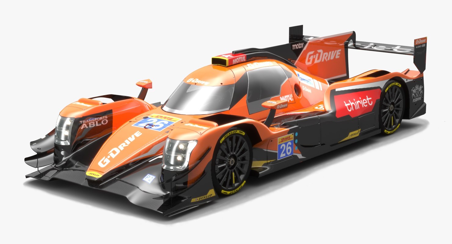 3D g-drive racing lmp2 wec - TurboSquid 1194655