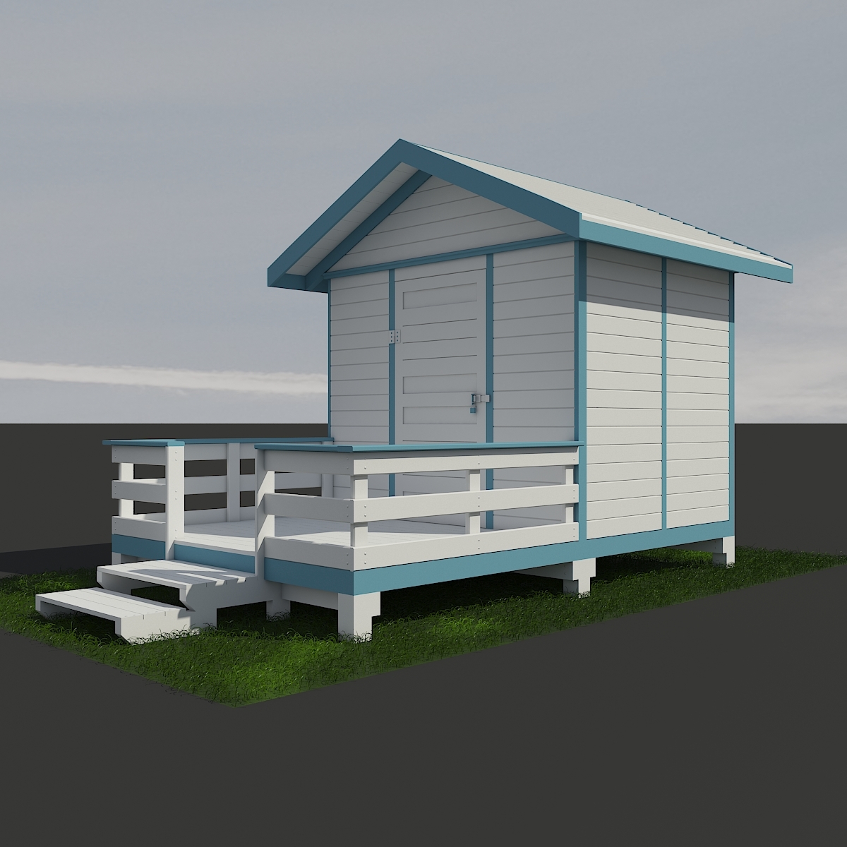 Hobby play house design 3D - TurboSquid 1194825