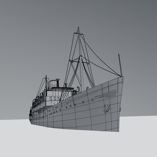 3D model vintage ferry boat - TurboSquid 1194863