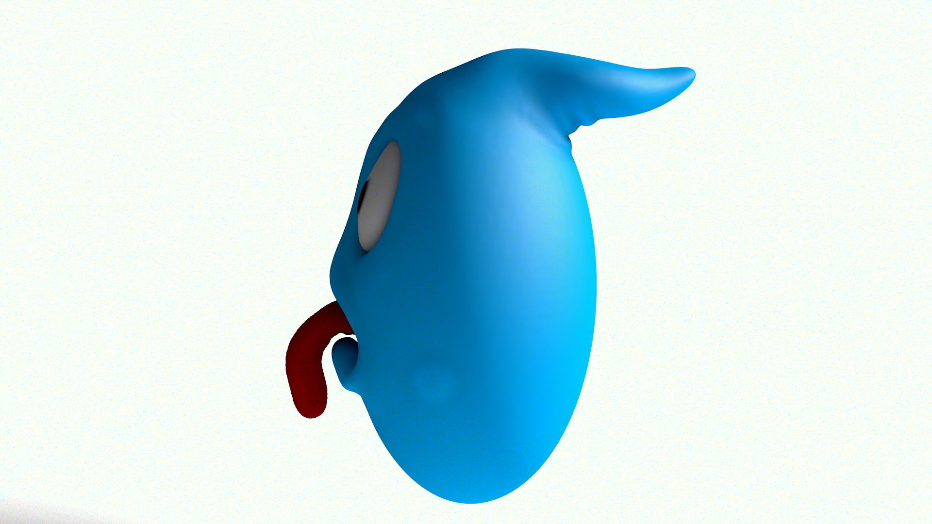 3D blue ghost - TurboSquid 1194865