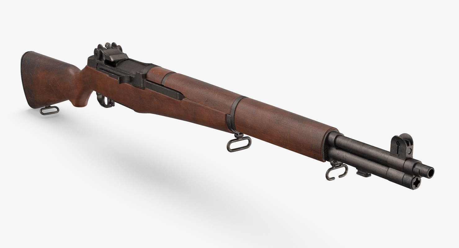 War ii m1 garand 3D model - TurboSquid 1194950