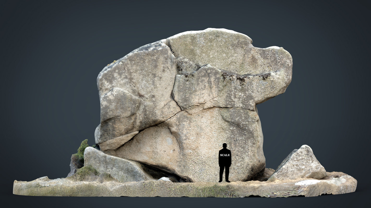 Realistic rock model - TurboSquid 1194952