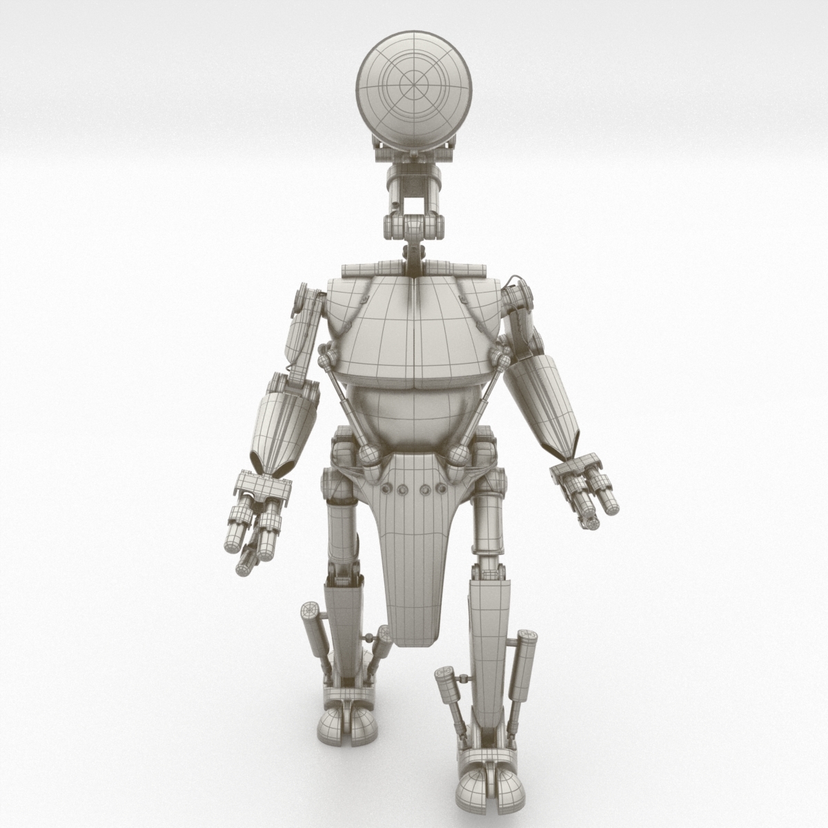 3D pk-4 worker droid star wars - TurboSquid 1194963