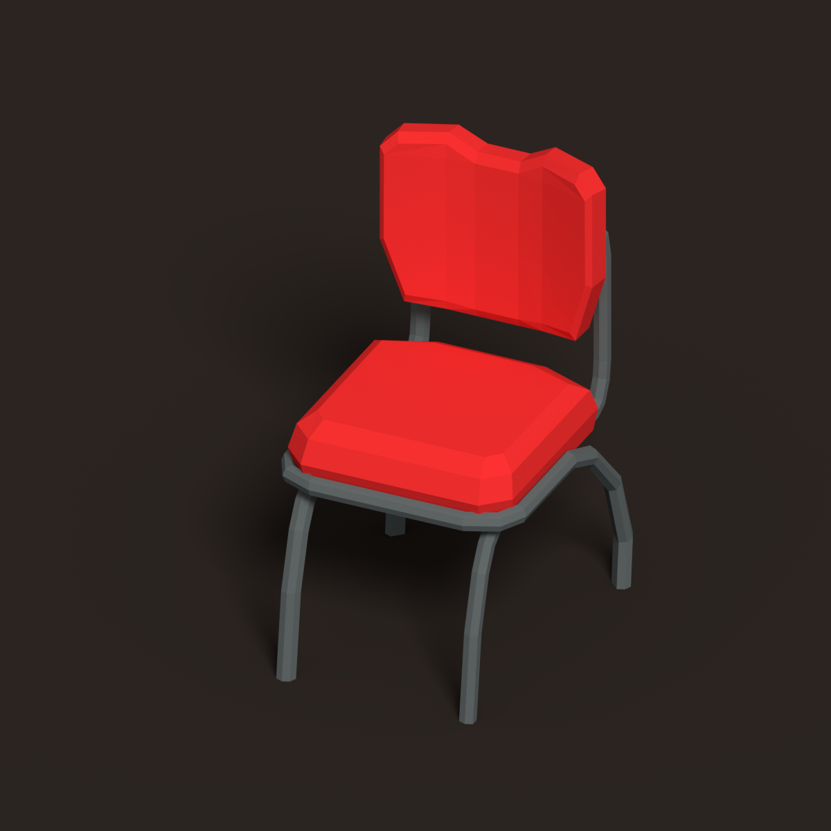 Simple chair 3D model - TurboSquid 1195041