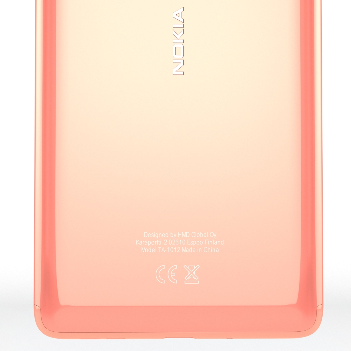 3D nokia 8 polished copper model - TurboSquid 1195142