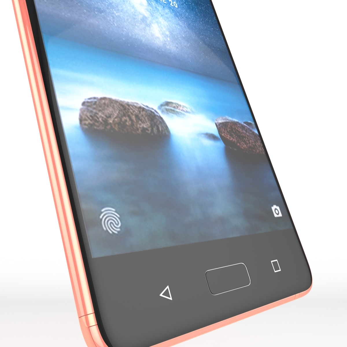 3D nokia 8 polished copper model - TurboSquid 1195142