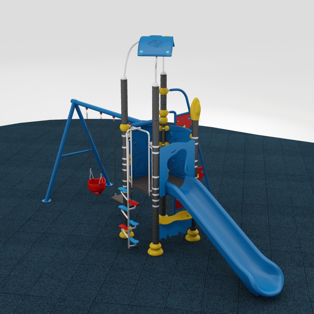Playgrounds 10 piece set model - TurboSquid 1195164