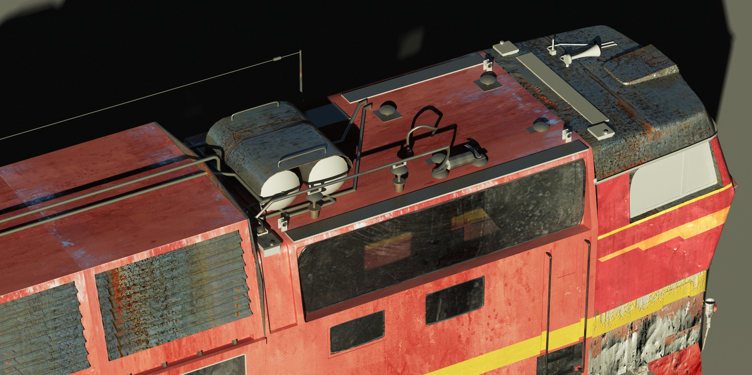 Train cs2t model - TurboSquid 1195192