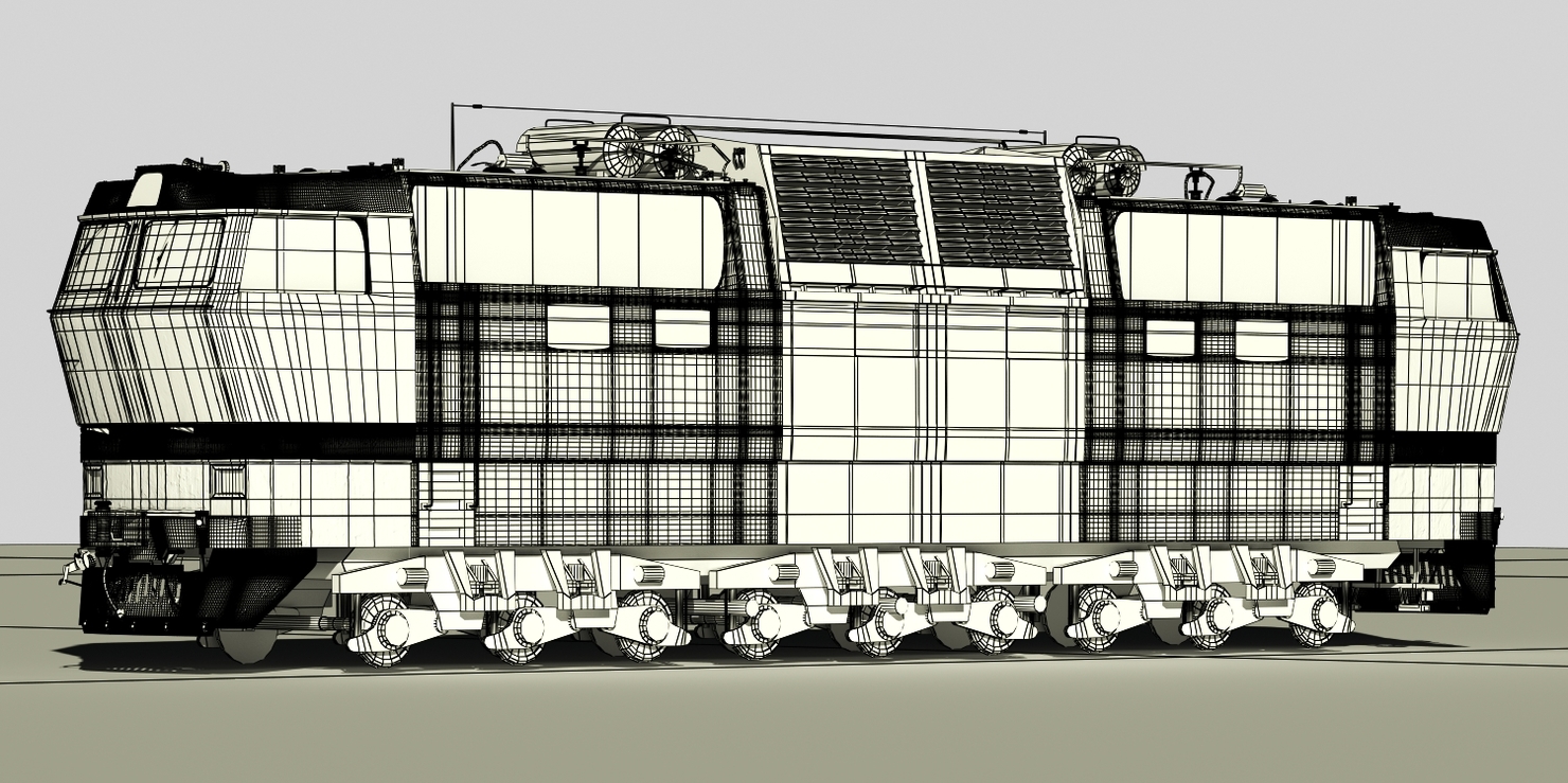 Train cs2t model - TurboSquid 1195192