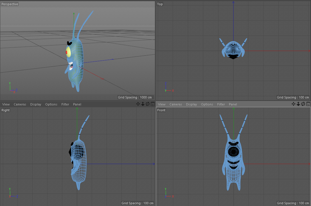 modèle 3D de Sheldon J. Plancton de Spongebob - TurboSquid 1195228