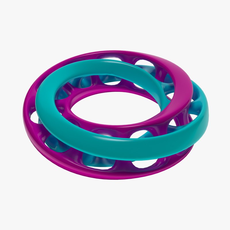 Mobius ring 3D model - TurboSquid 1195725