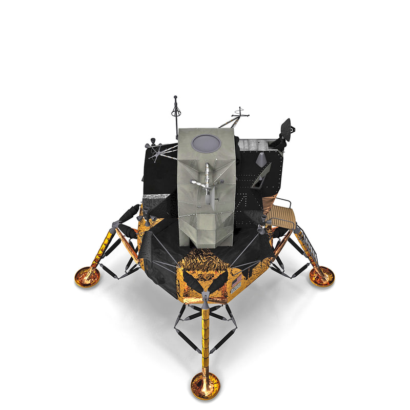 modelo 3d Apollo 11 - TurboSquid 1195735