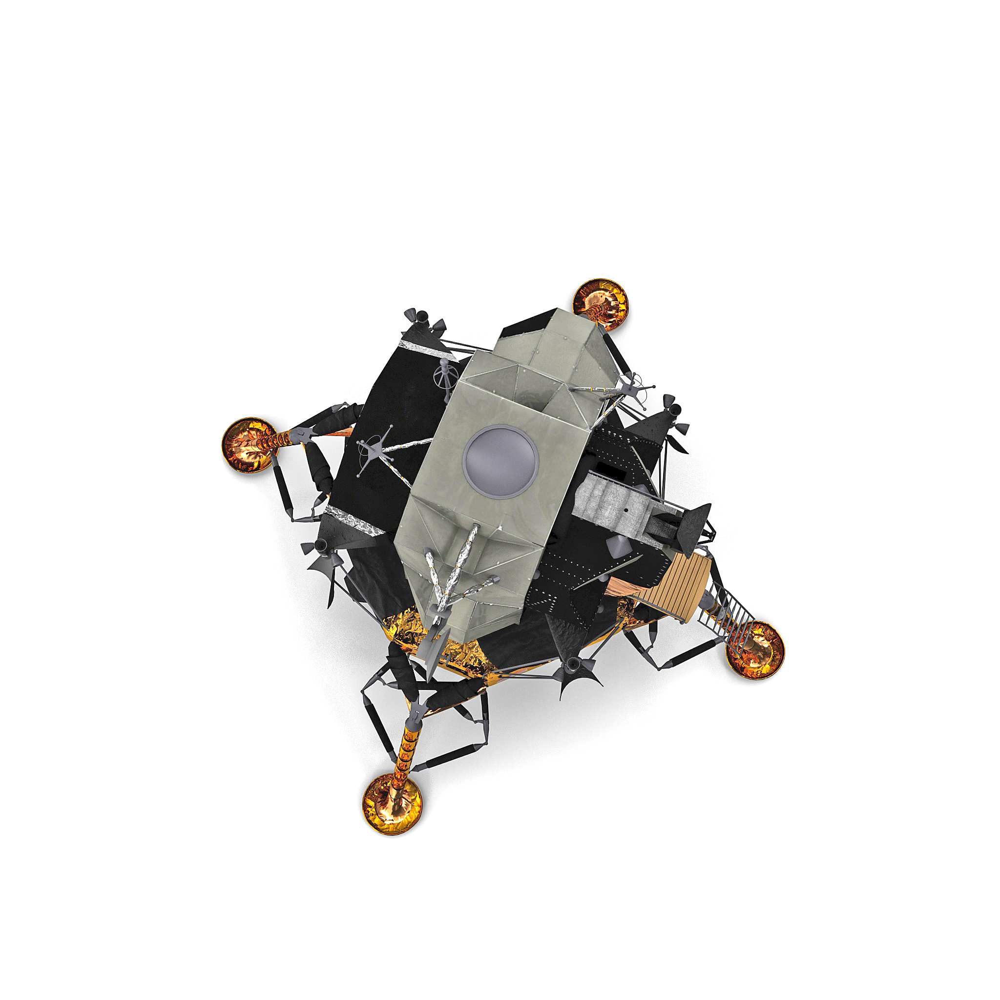 modelo 3d Apollo 11 - TurboSquid 1195735