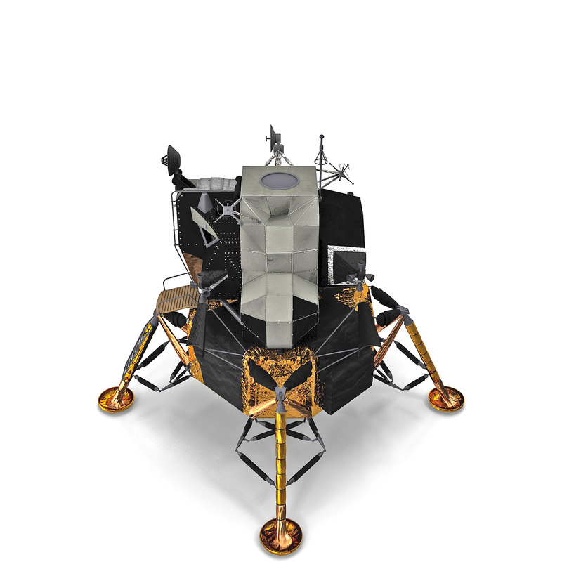 modelo 3d Apollo 11 - TurboSquid 1195735
