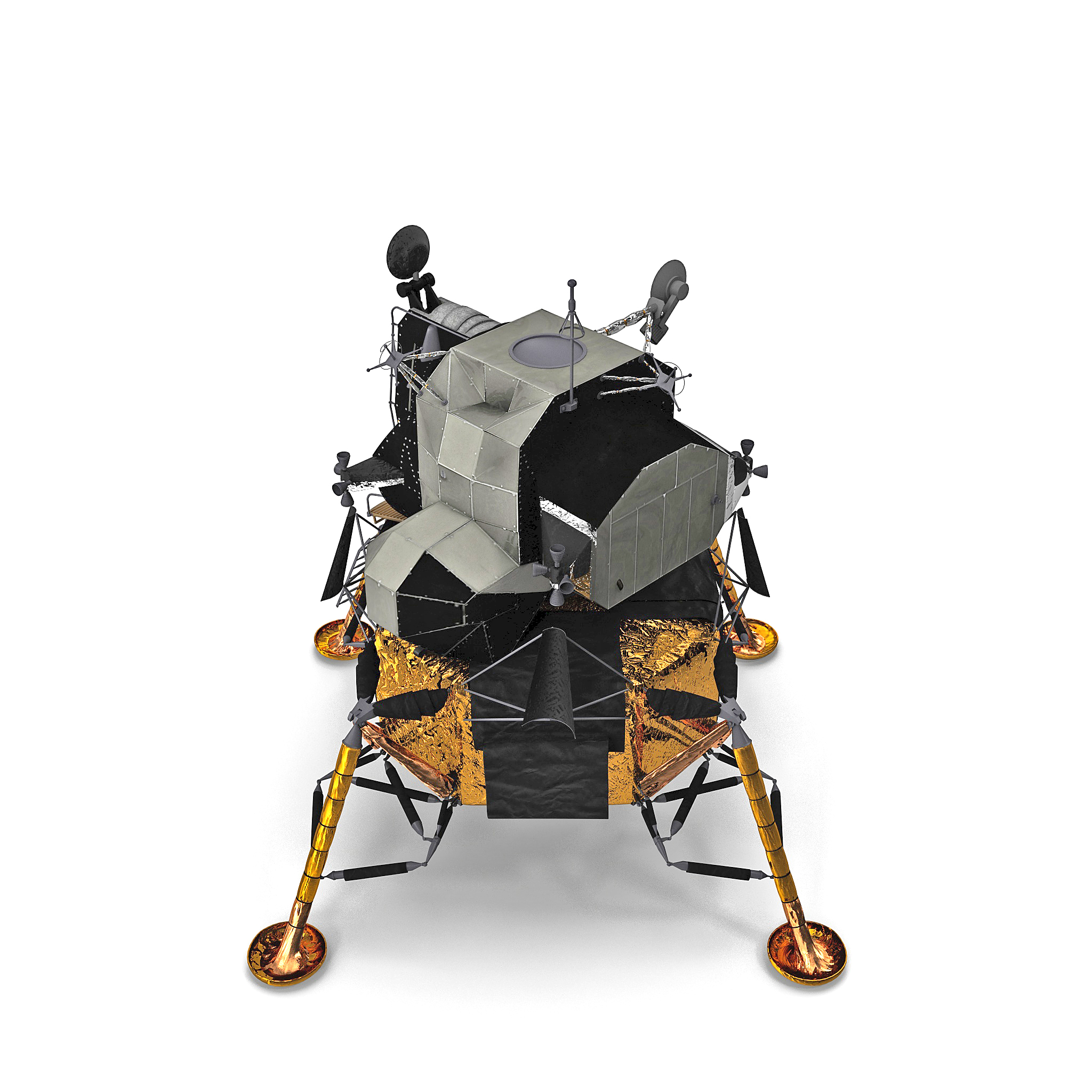 modelo 3d Apollo 11 - TurboSquid 1195735