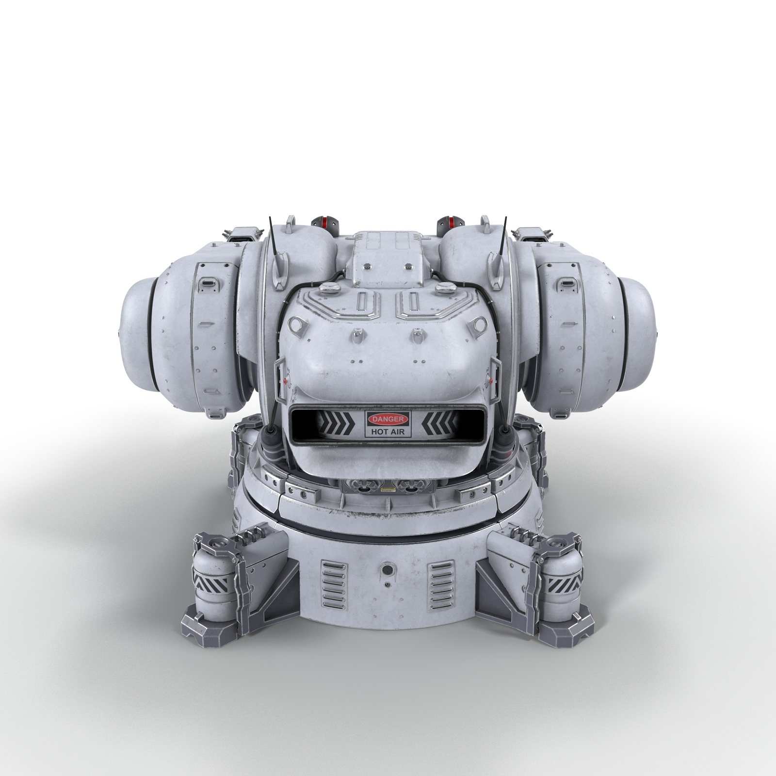 3D turret science fiction - TurboSquid 1195750