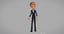Barack obama cartoon 3D - TurboSquid 1195765