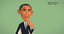 Barack obama cartoon 3D - TurboSquid 1195765