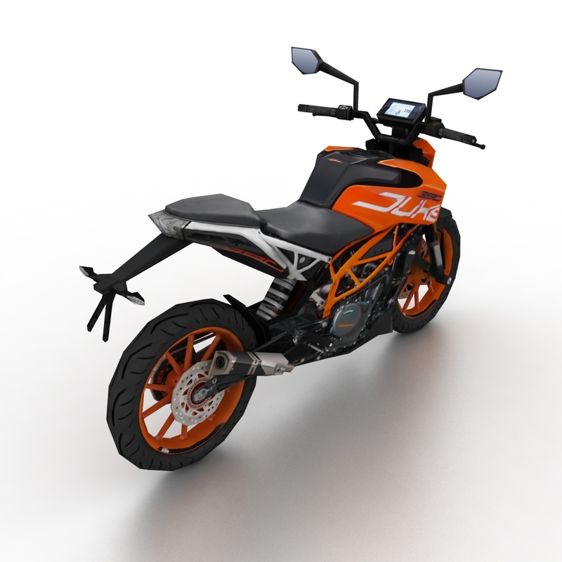 2017 ktm 390 duke 3D model - TurboSquid 1195819