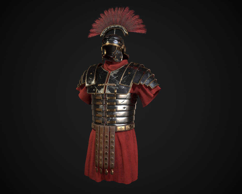 Lorica segmentata 3D model - TurboSquid 1195982