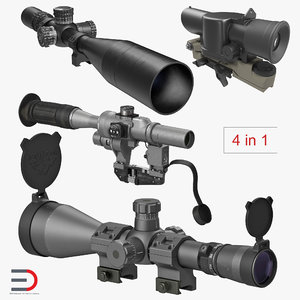 3D Nightforce Scopes PBR 4k - TurboSquid 1826908