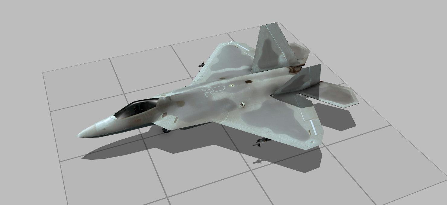 3D model f22 raptor - TurboSquid 1196277